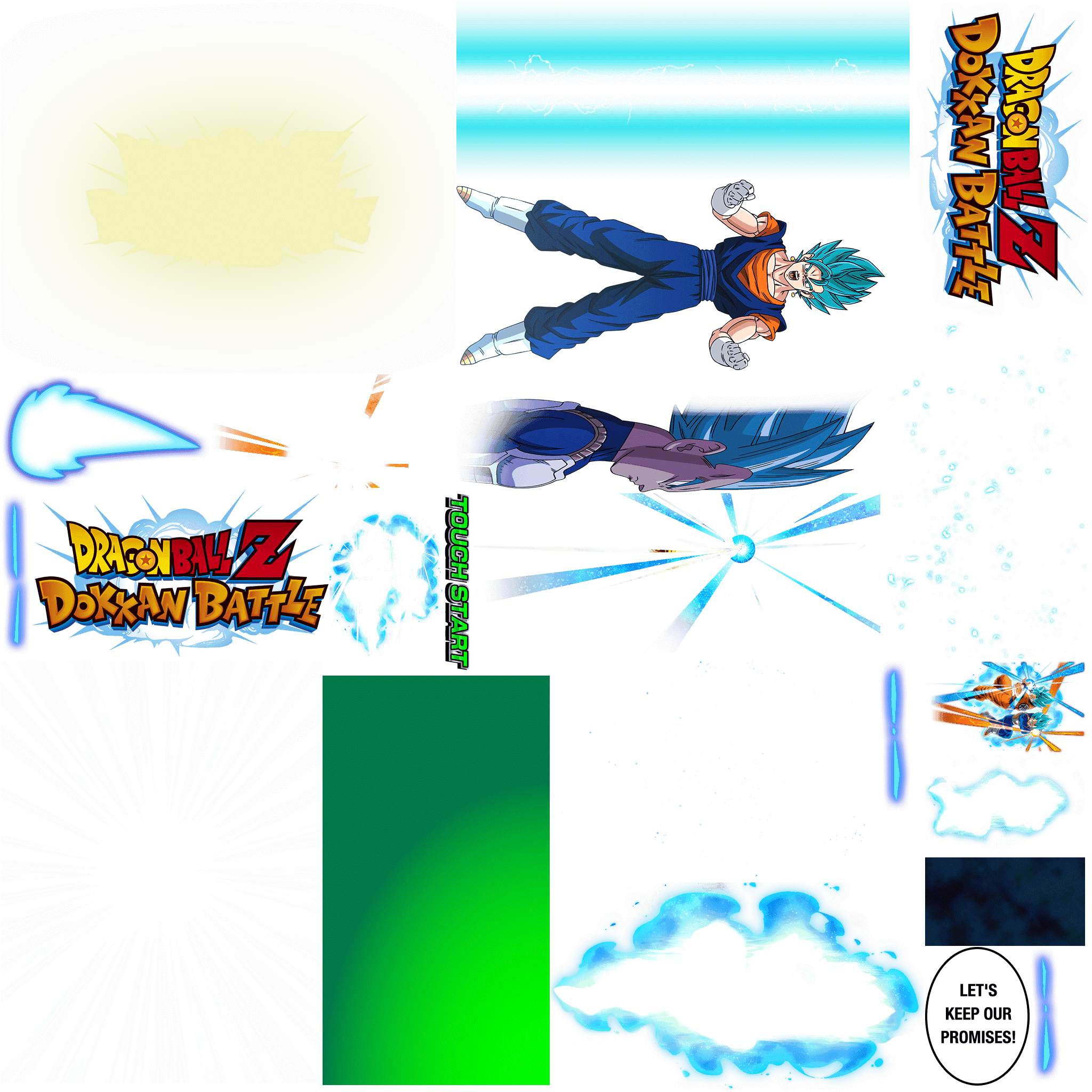 Dokkan Assets (DBZ Assets) #RIPGachaTalks on Twitter: "5th Anniversary Title Screen {Global ...