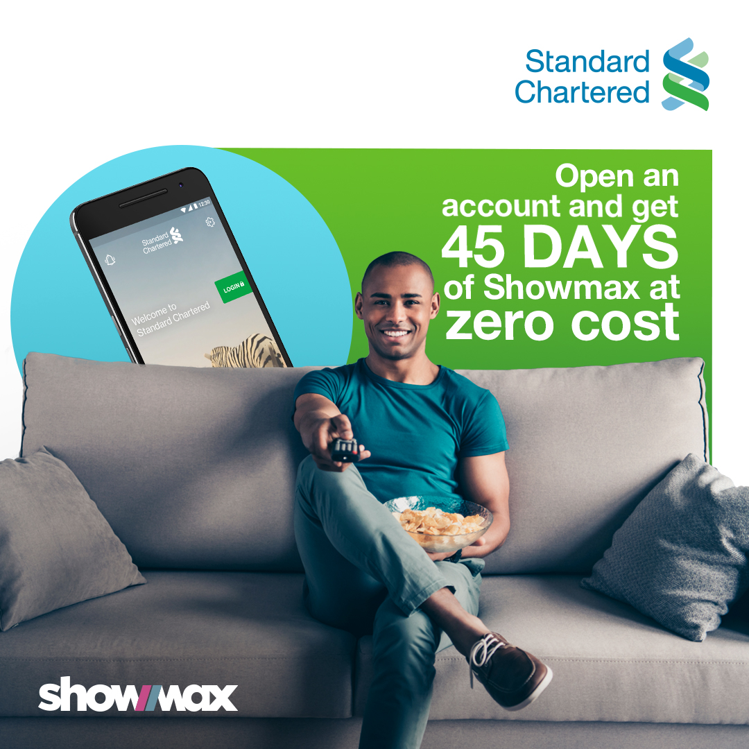 Open & fund an account on SC Mobile and get 45 days of Showmax FREE ...