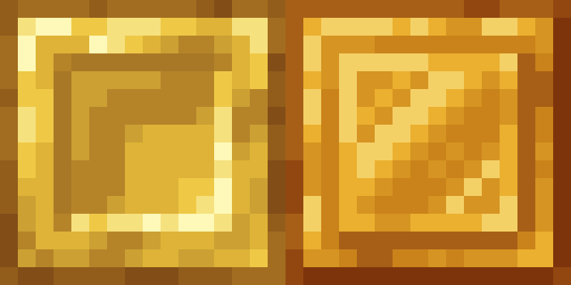 Minecraft Gold Block Texture