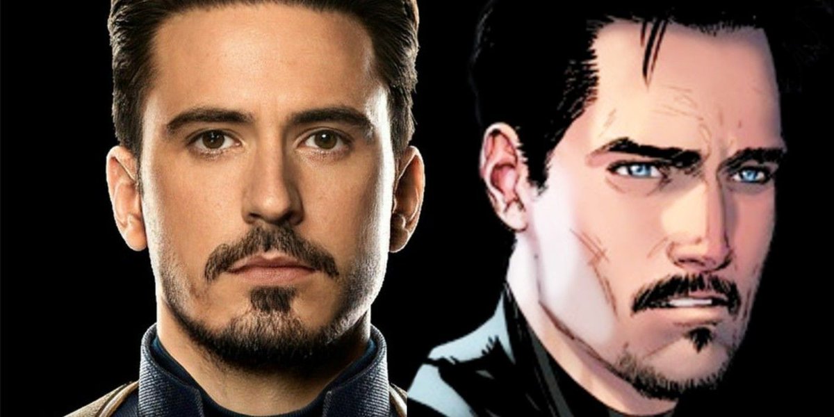 Tony Stark Facial Hair