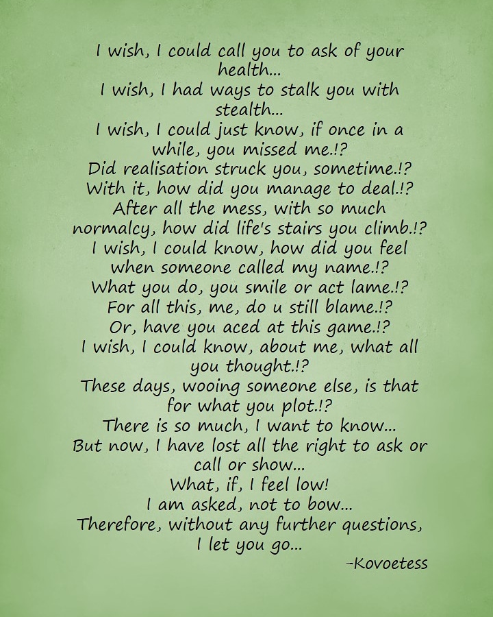 Poems About Breaking Up