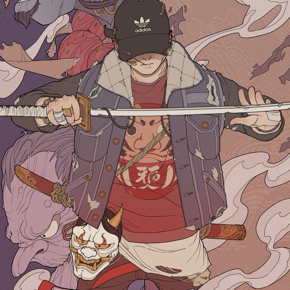 「I worked a little bit more on this one! Always wanted to dra」Breriの漫画