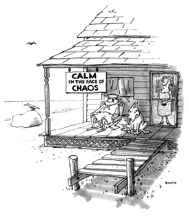 Cartoon Calm Face