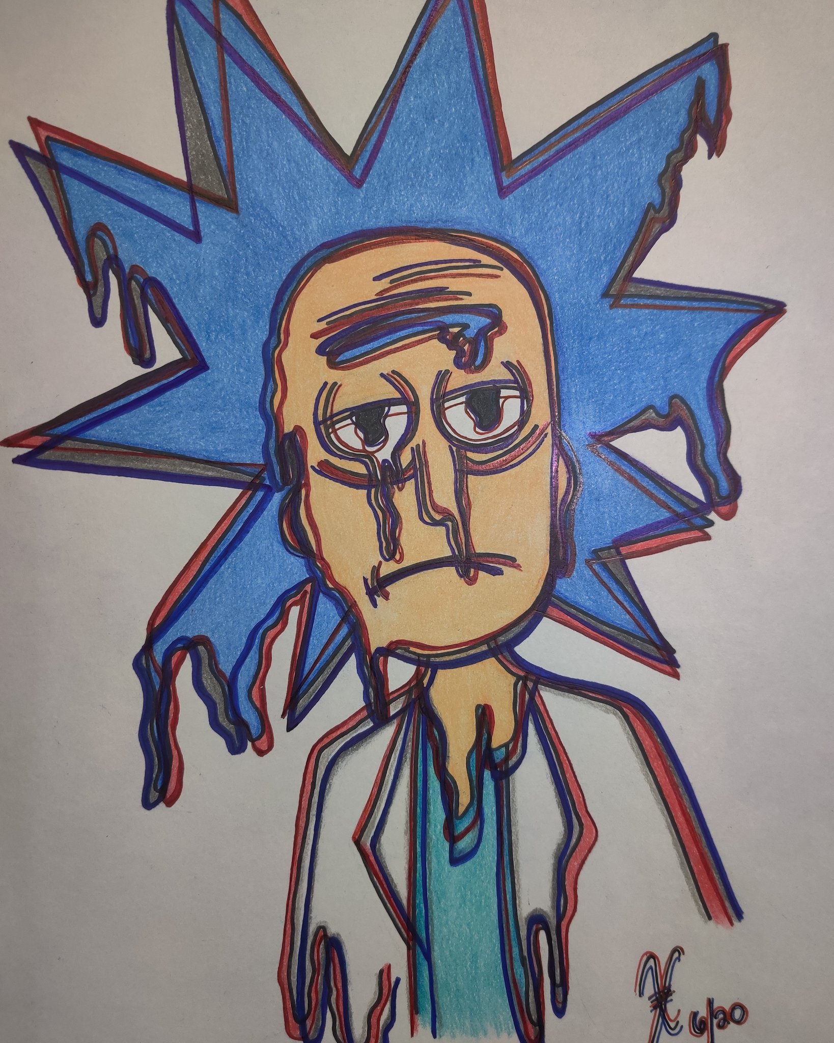 Crazy Trippy Drawings