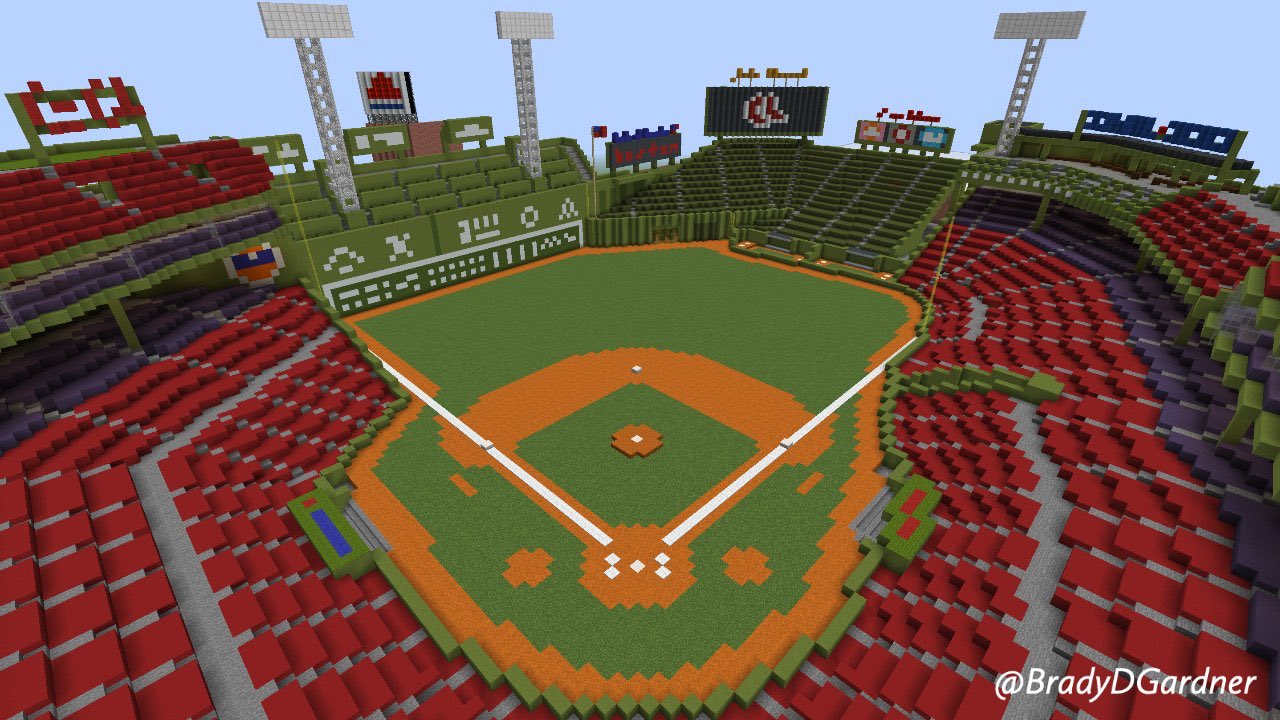 Minecraft Baseball Stadium