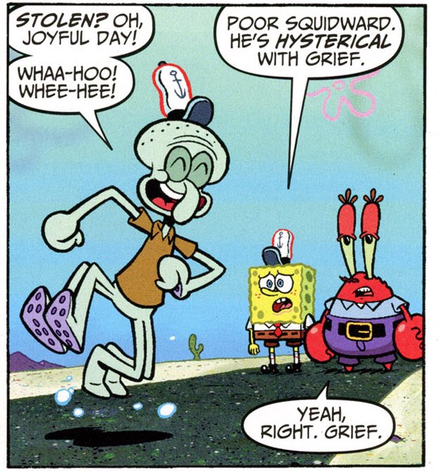 Spongebob Comics out of contextの漫画