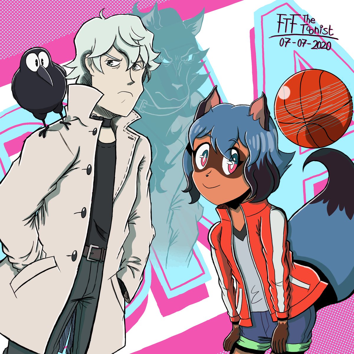 FTF The Toonist😺Felix Comes NEW Comicbook in '22 on Twitter: "[NEW] Michiru & Shirou (plus Kuro ...