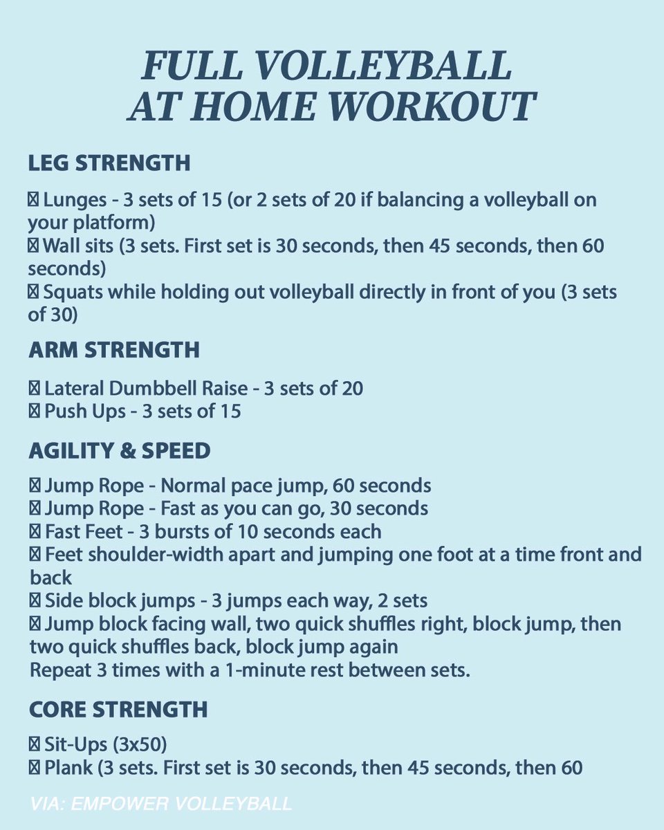 Volleyball Upper Body Strength Training Youtube