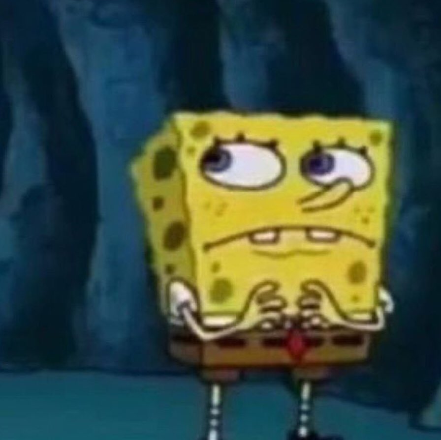 Spongebob Shy Face