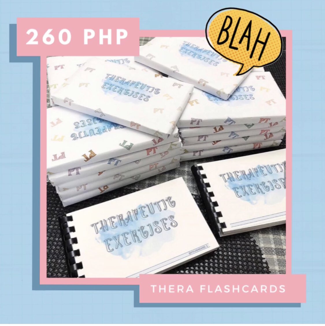 PT flashcards on Twitter: "Therapeutic Exercise FLASHCARDS for sale 💀 Just DM us for inquiries ...