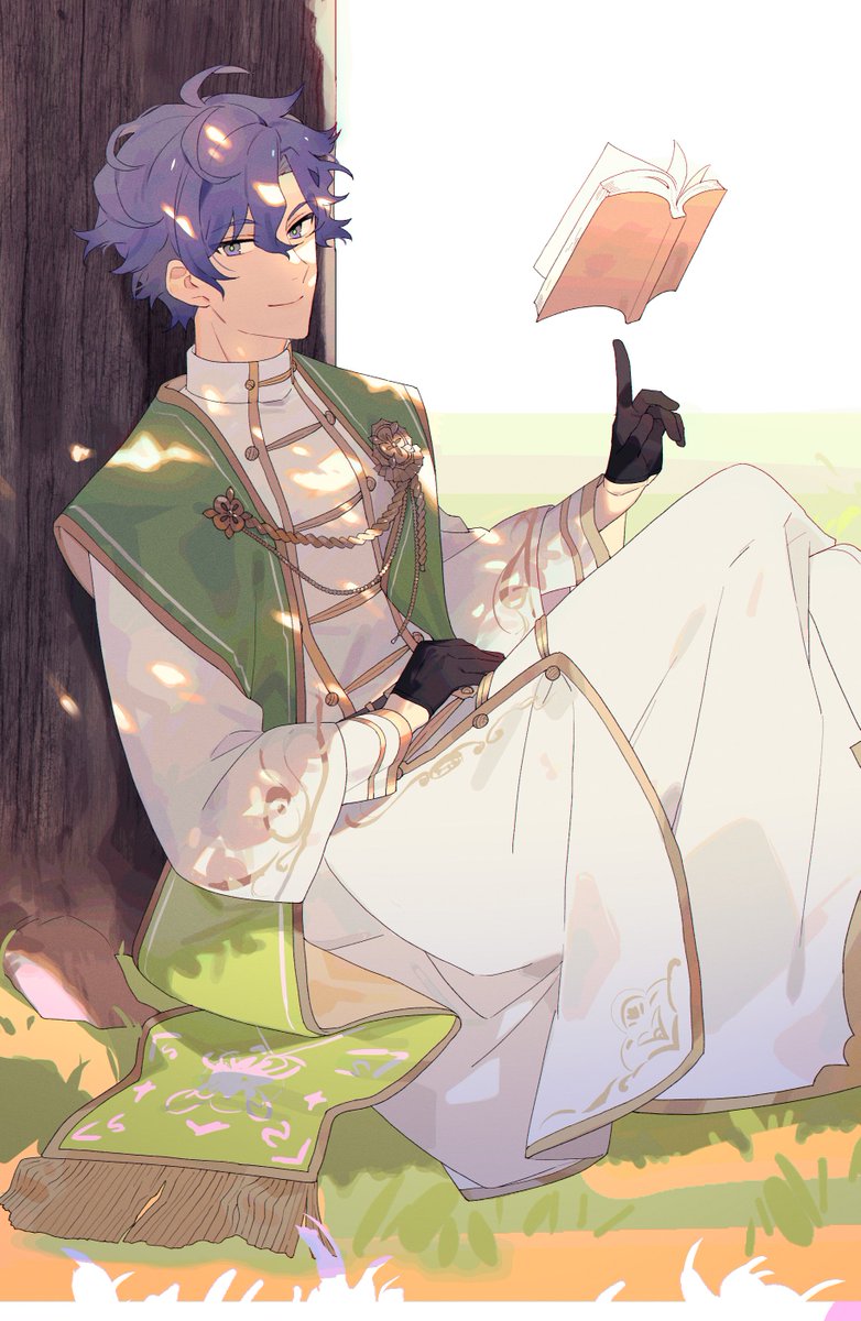 「白魔フィガロ 」|tonoshiのイラスト