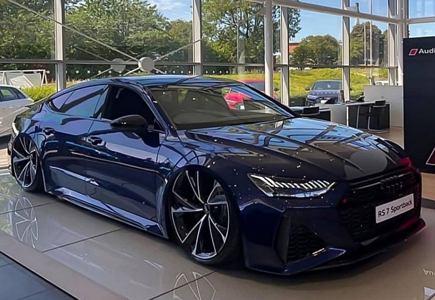 Lowered Audi Rs7 Sportback
