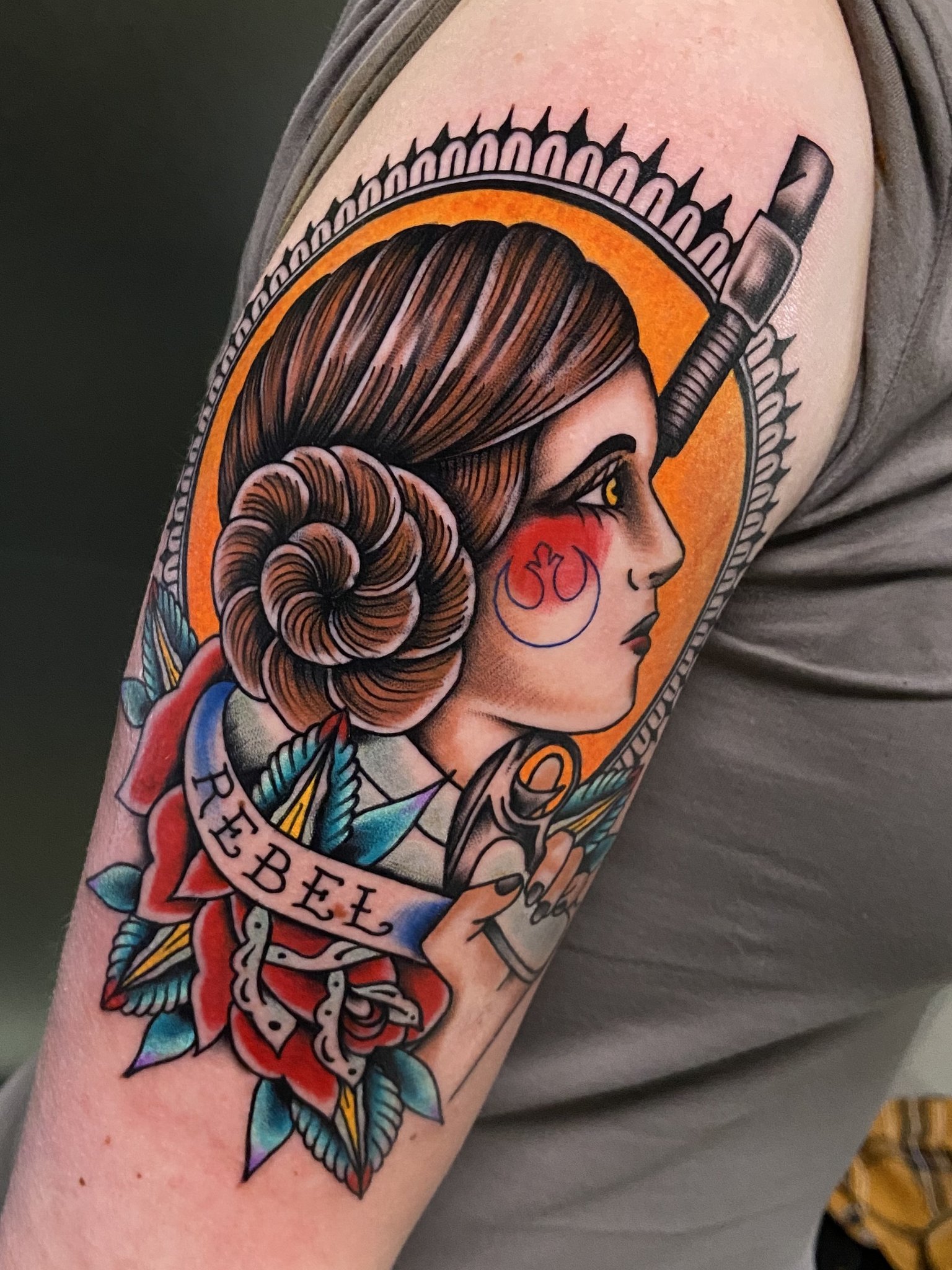 Princes Leia Tattoos