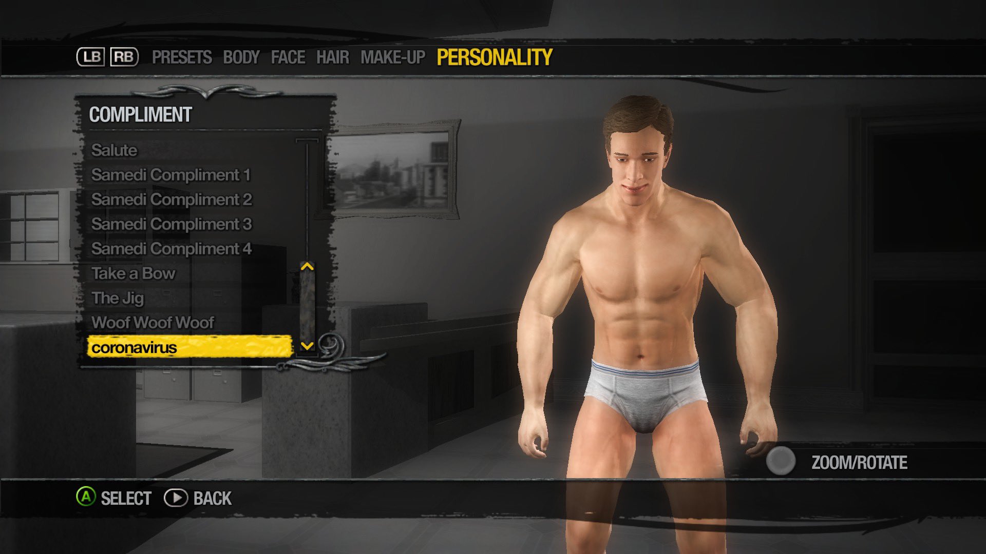 Saints Row 2 Character Creation