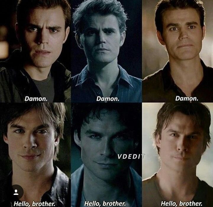 Hello Brother Damon Salvatore