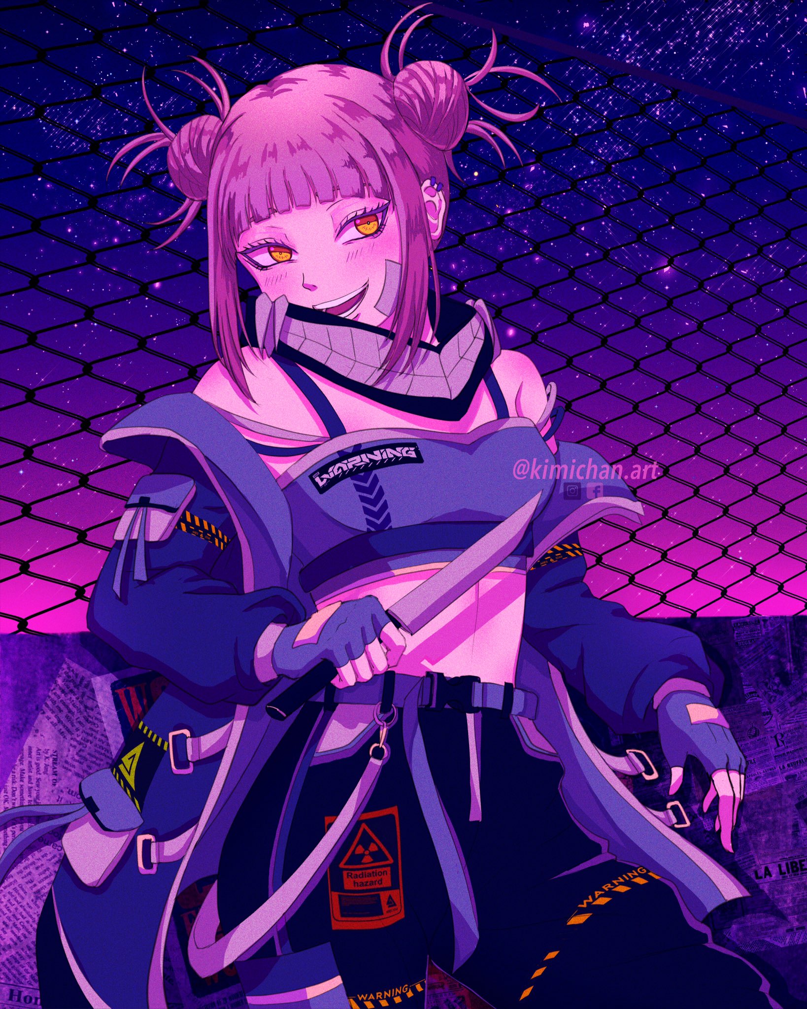 Kimichan《Commission:Closed 》 on Twitter: "My fanart of Himiko Toga wearing streetwear. # ...