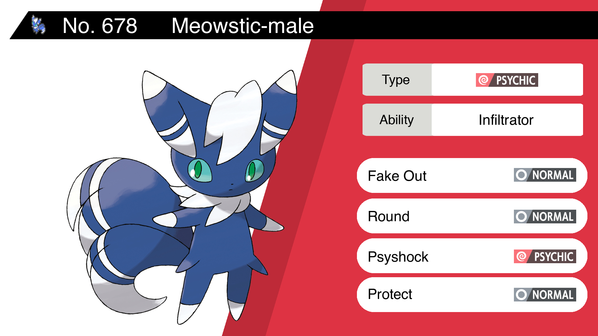 Pokemon Meowstic Evolution