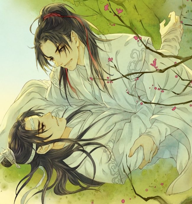 「the evolution of lan wangji reactions to」|reiのイラスト