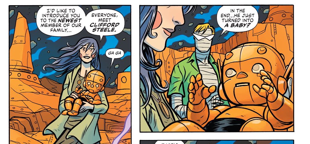 「Gerard Way really ended his second doom patrol run turning c」🌱🪦Tyler🪦🌿の漫画