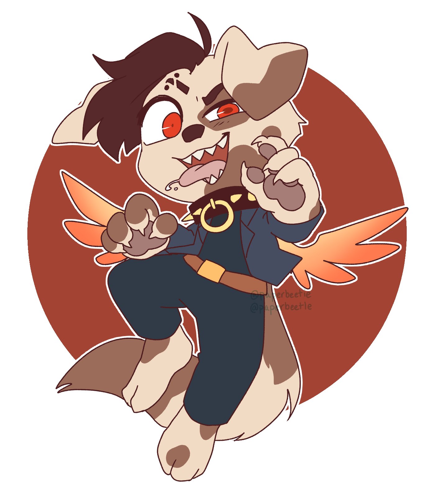 Nini/Lin 🐀 on Twitter: "A returned friendly fire for @/pigeonuu_1 on instagram! https://t.co ...