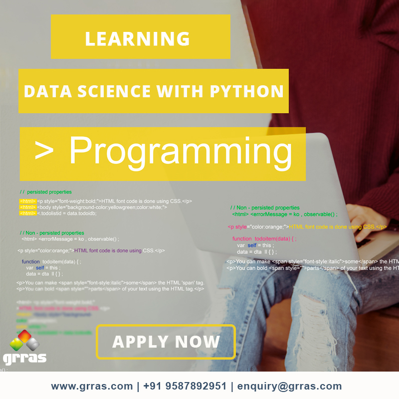Grras Solution on Twitter: "Data Science with Python Programming in Delhi Visit here for more ...