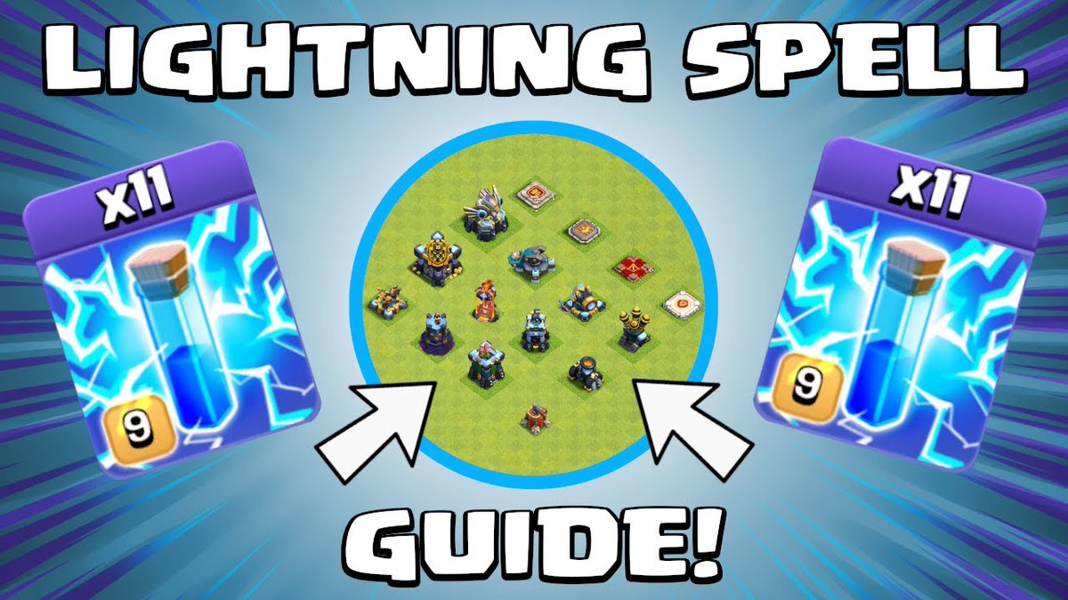 Lightning Spell Clash Of Clans