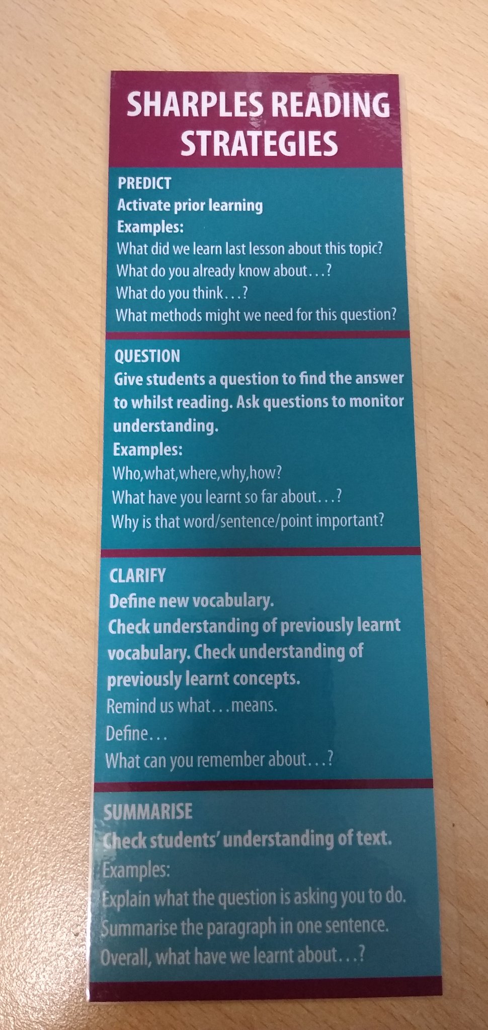 Rebecca Dann on Twitter: "Thread: some ideas on leading whole school ...