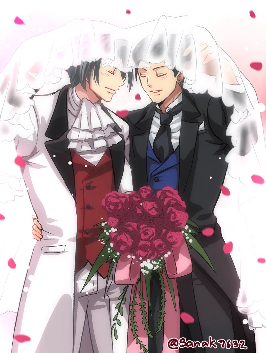 Wedding by sanaki7632 on Twitter : r/Narumitsu