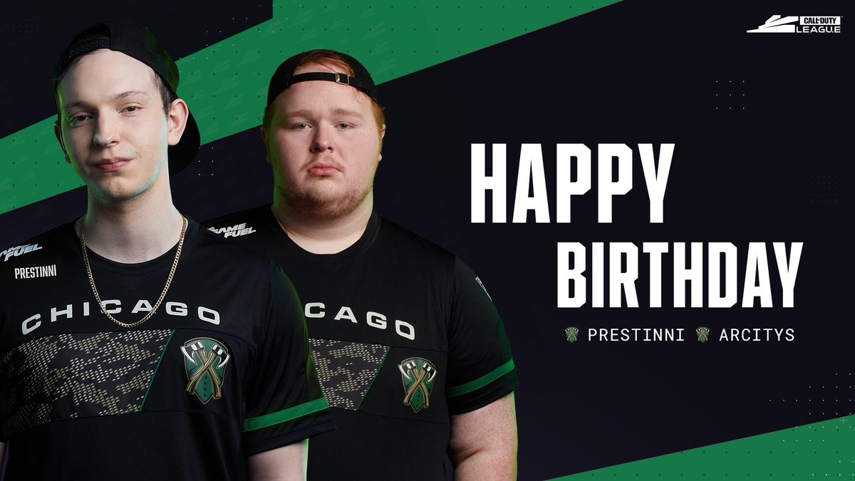 Happy birthday to the twins from Chicago @Huntsmen, @Prestinni ...