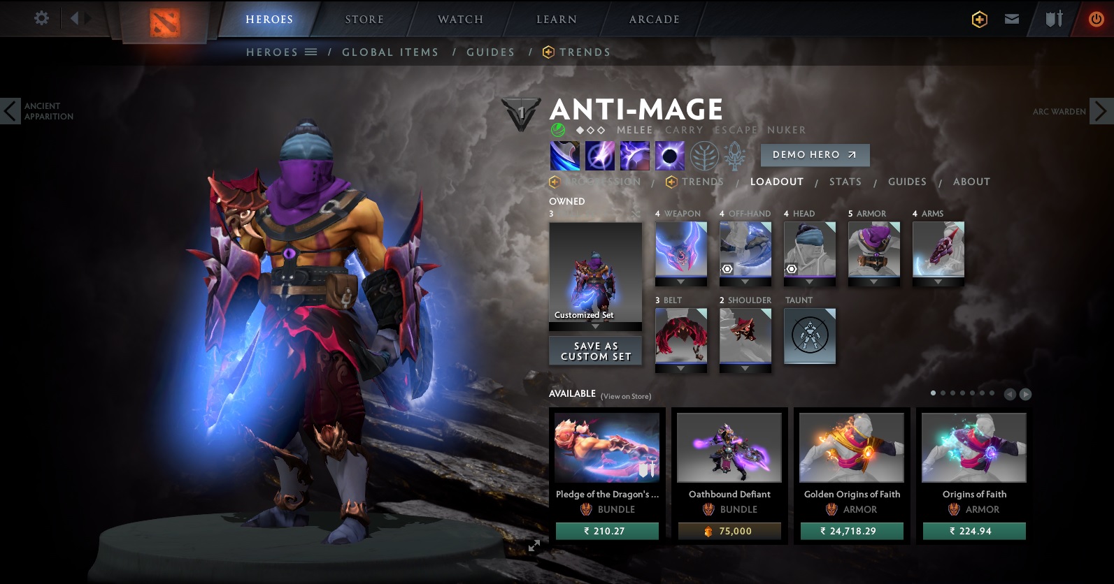 Anti Mage Set