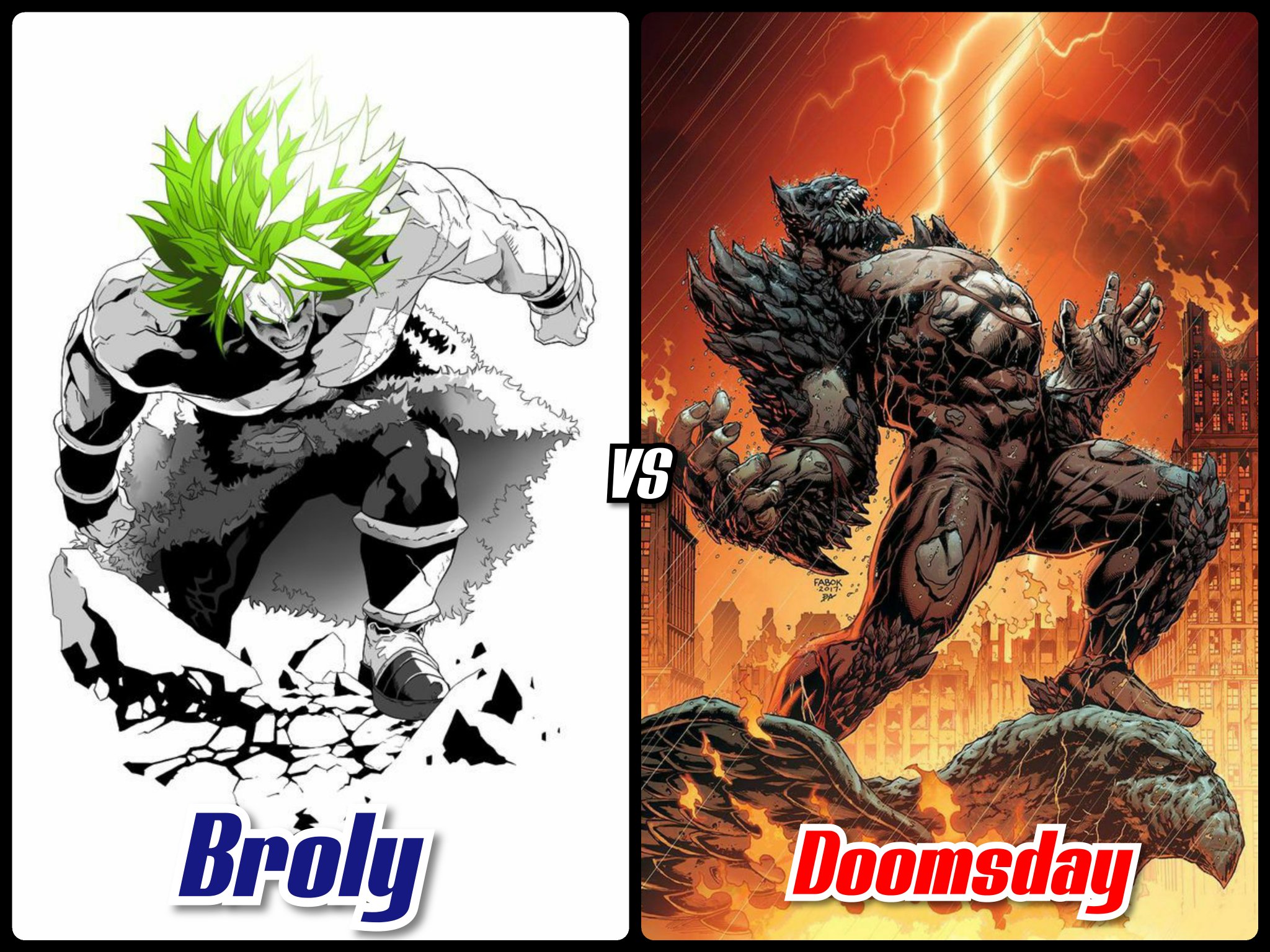 Doomsday Vs Broly