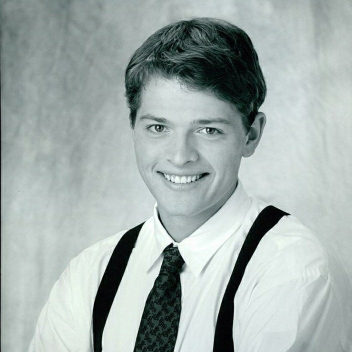 Misha Collins Cuando Era Niña