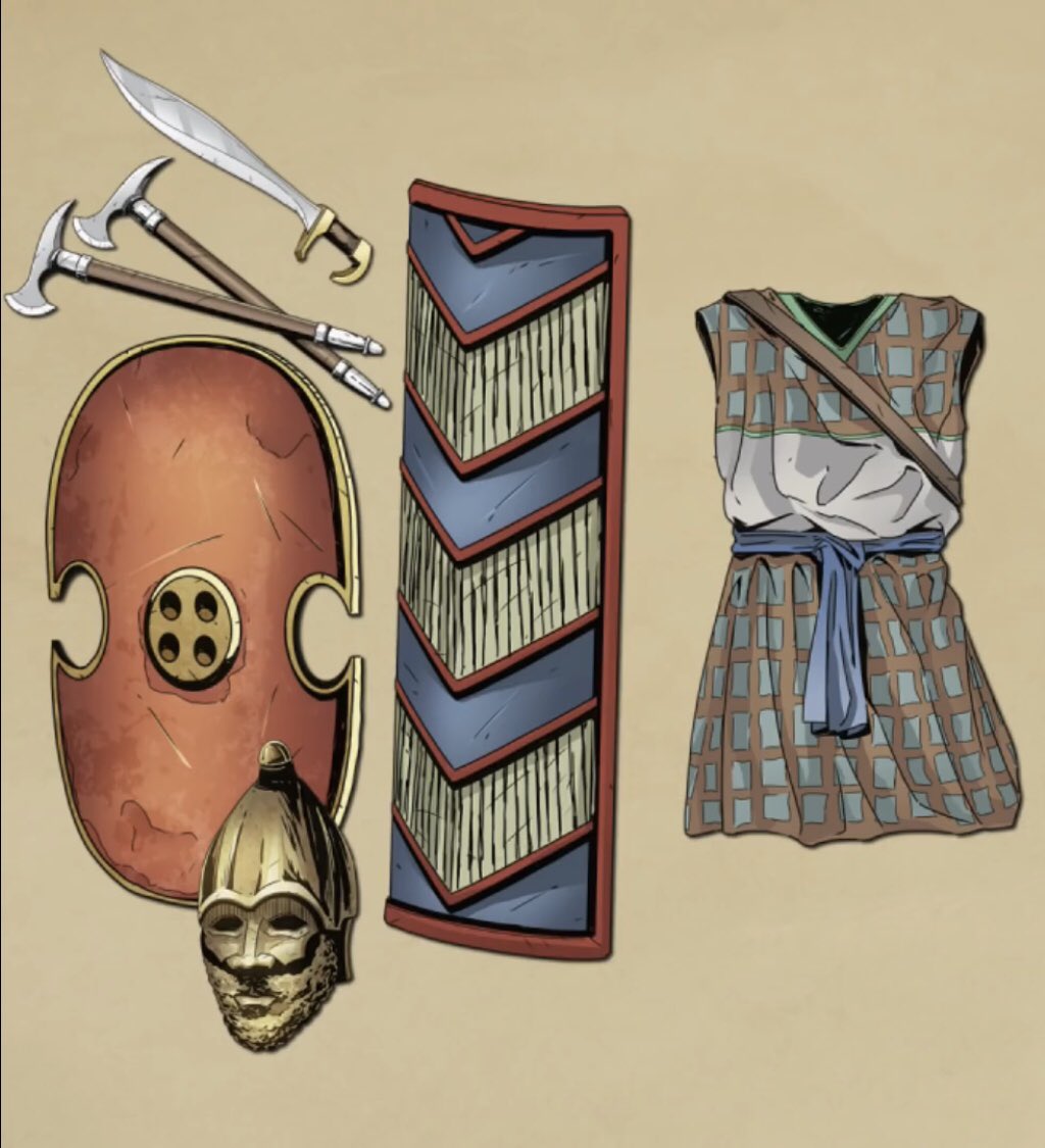 Ancient Persian Soldier Armor