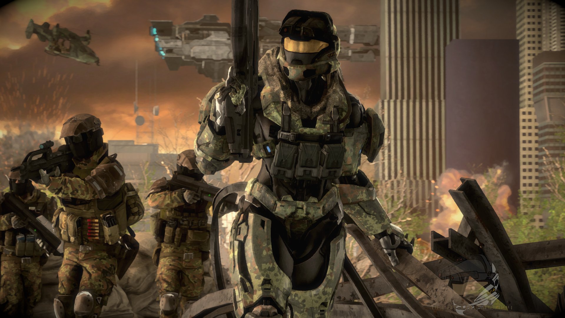 Unsc Marines Wallpaper