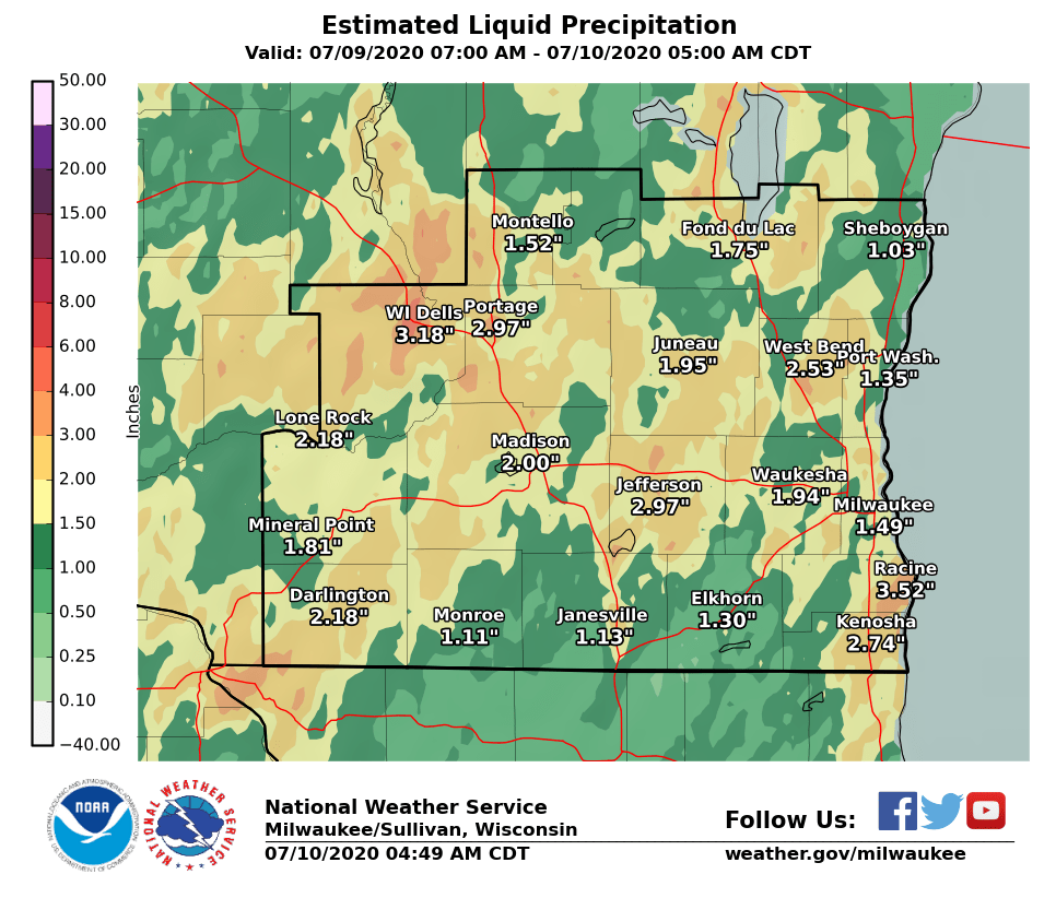 Here is a very preliminary estimated rainfall graphic since 7 am Thu ...