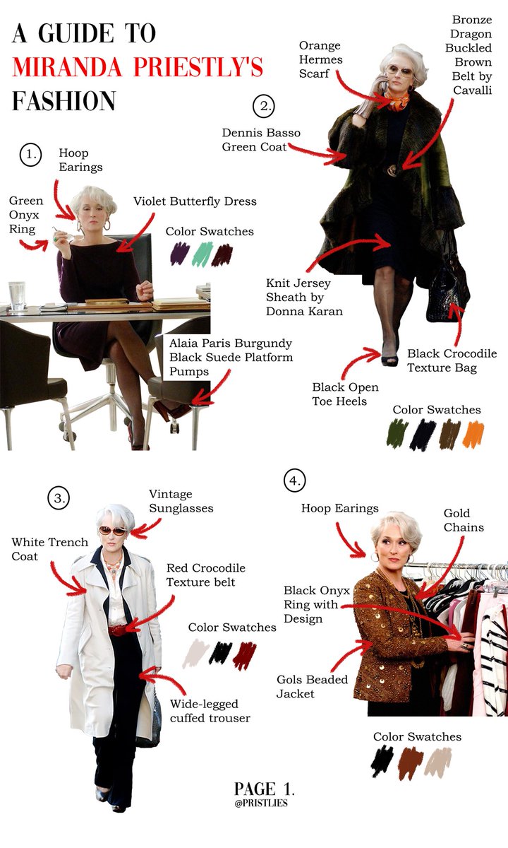 Miranda Priestly From The Devil Wears Prada · DIY The Look, 53% OFF