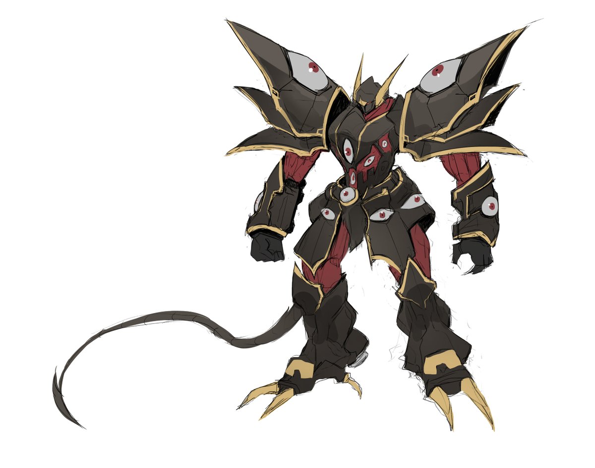 A preview of the antagonist's armor for volume 6. : r/MobuSeka