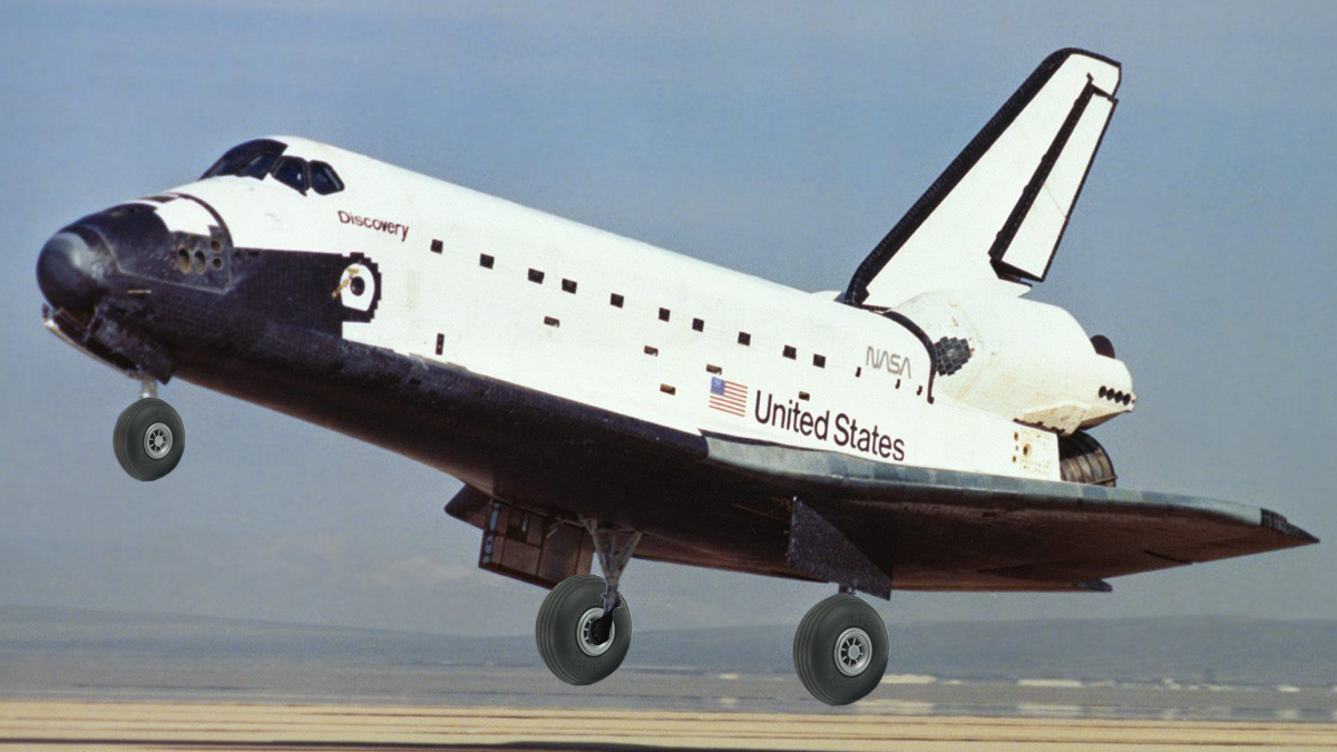 Space Shuttle Rc Plane