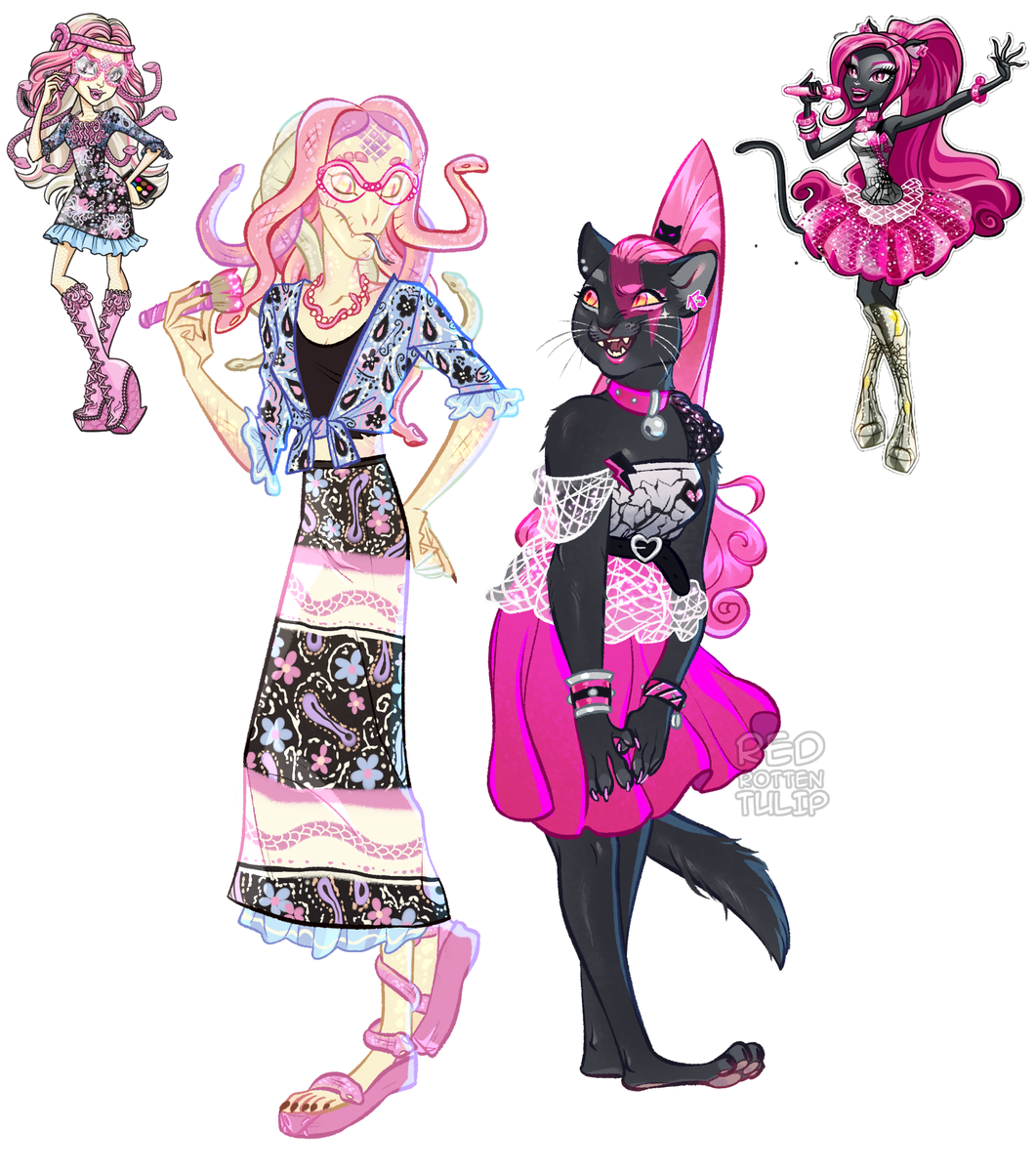 Viperine Gorgon Drawing