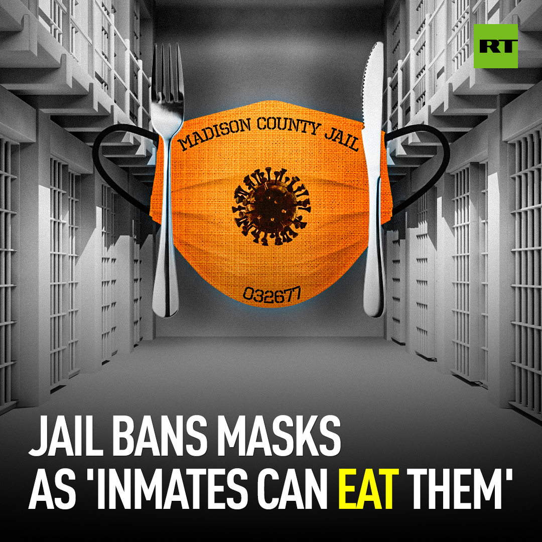 An Alabama prison has banned inmates from having face masks in case ...