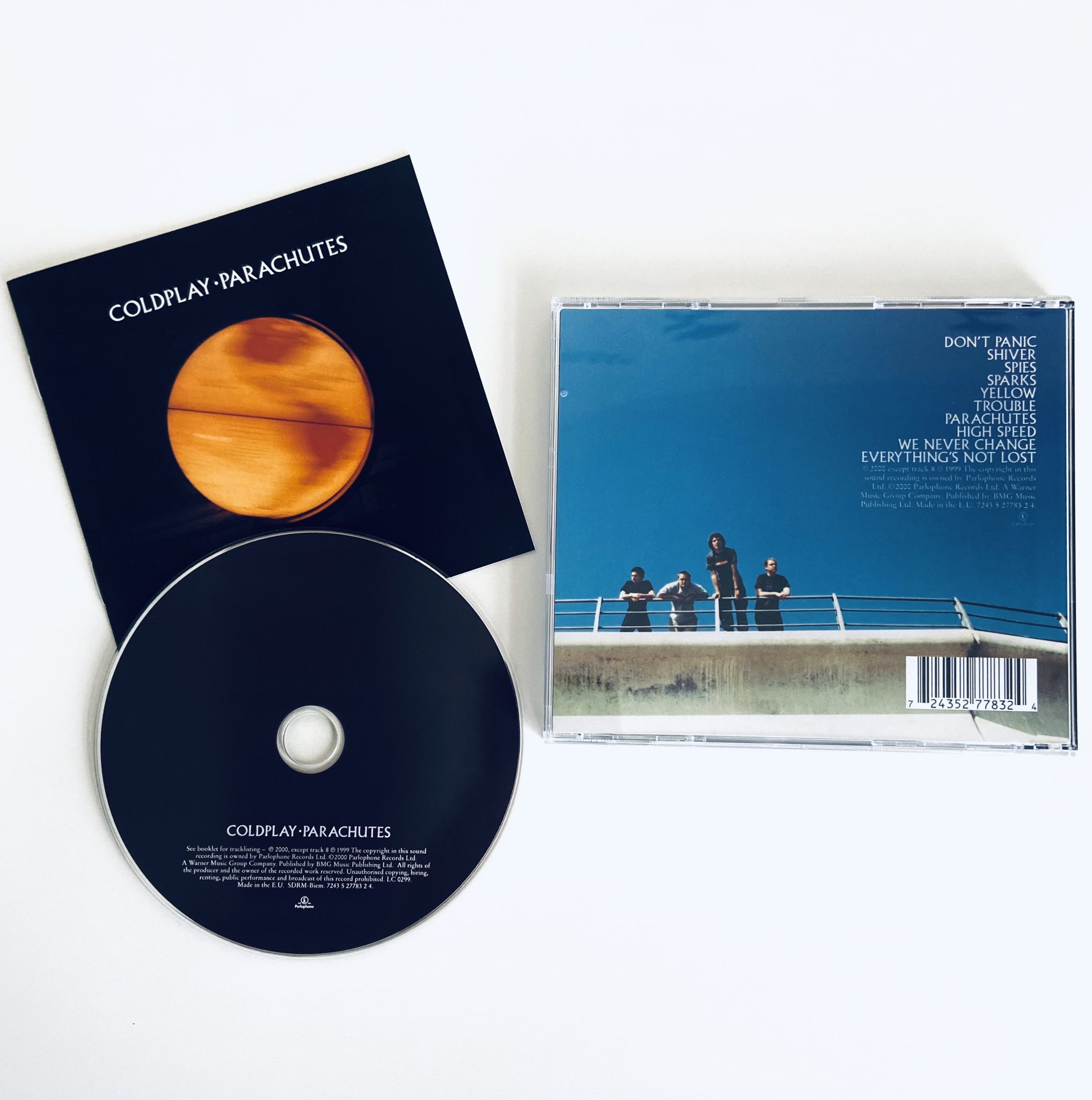 Coldplay Parachutes Cd