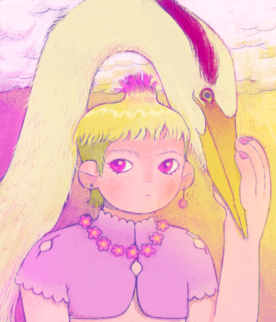 「himbo tiger goes camping and befriends everyone he is suppos」jie enの漫画