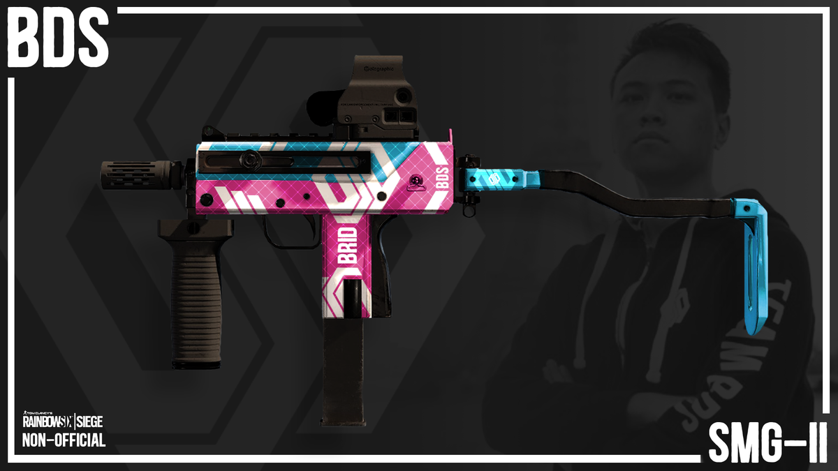 BDS Esport SMG-11 Skin Concept for BriD (All Credit to @RobzR6 on ...