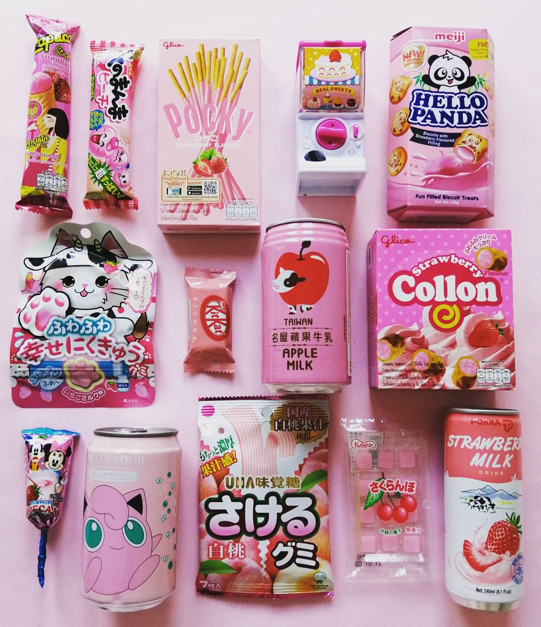 Snacks That Are Pink