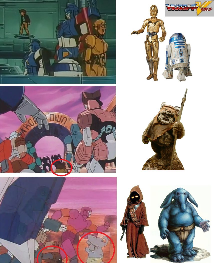 Transformers Vs Star Wars