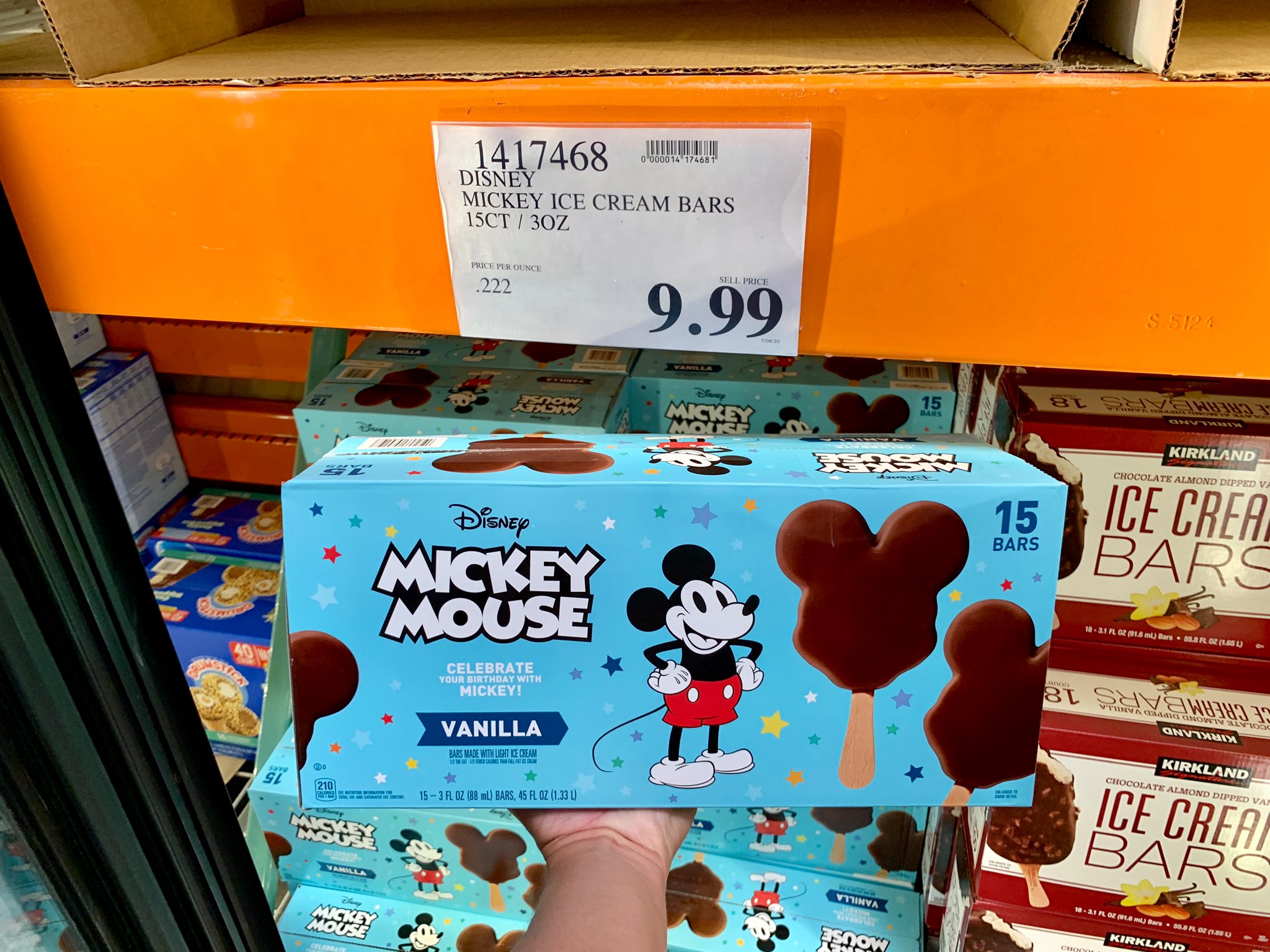 Costco Ice Cream Bar