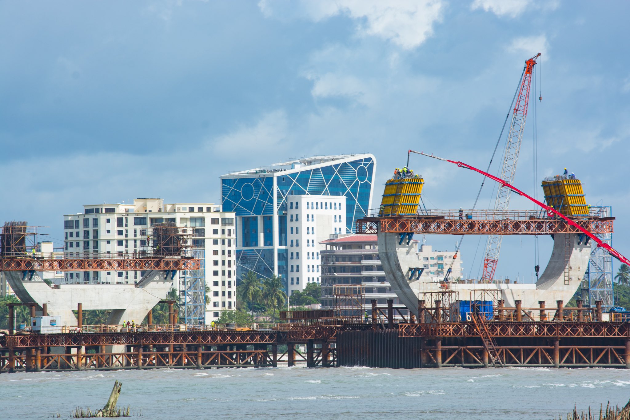 Likoni: Mombasa Gate Bridge: First Cable Stayed Bridge in Kenya ...