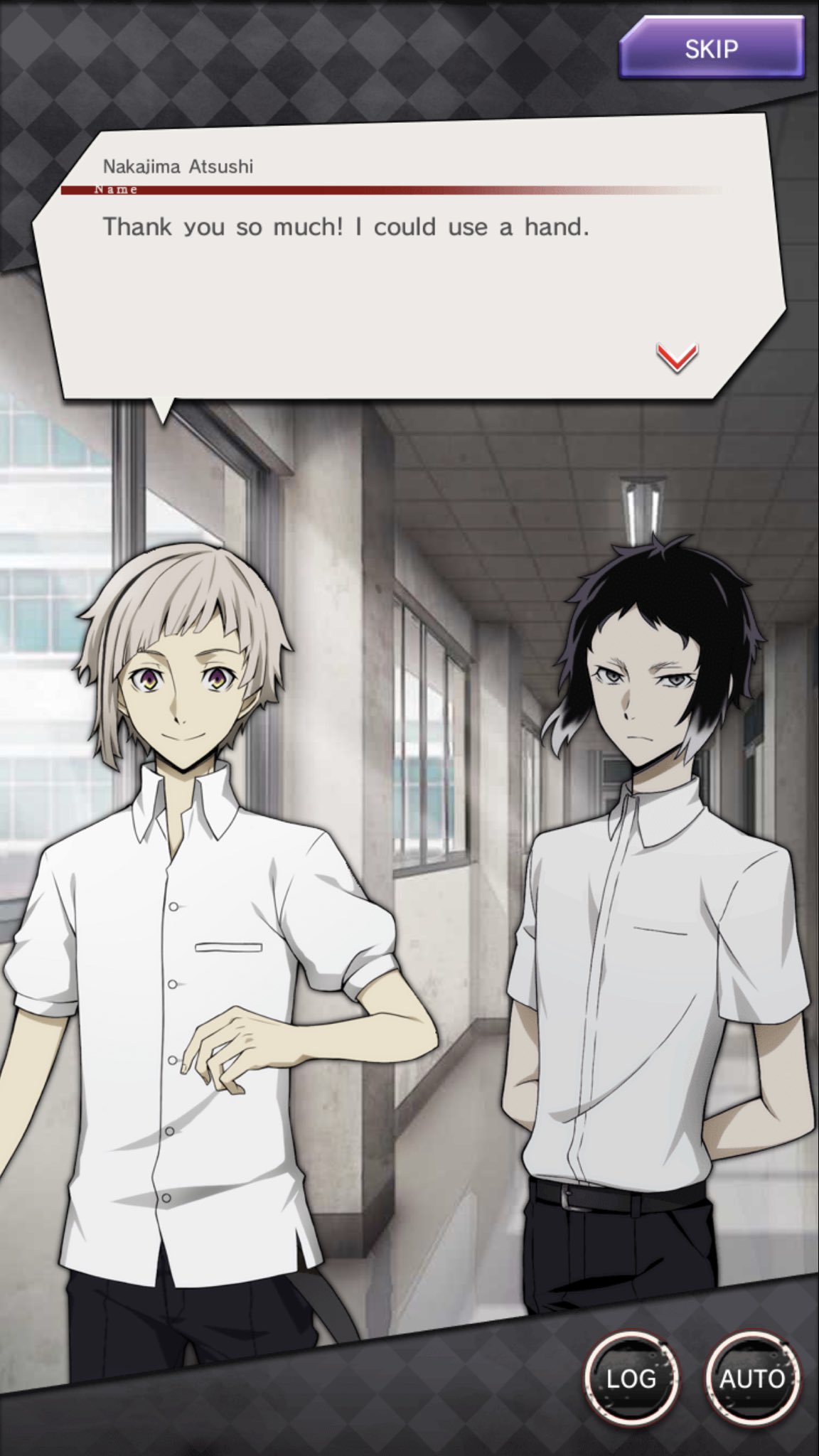 ruru ☆ on Twitter: "thinking about gakuen sskk where aku calls atsushi by his actual name ...