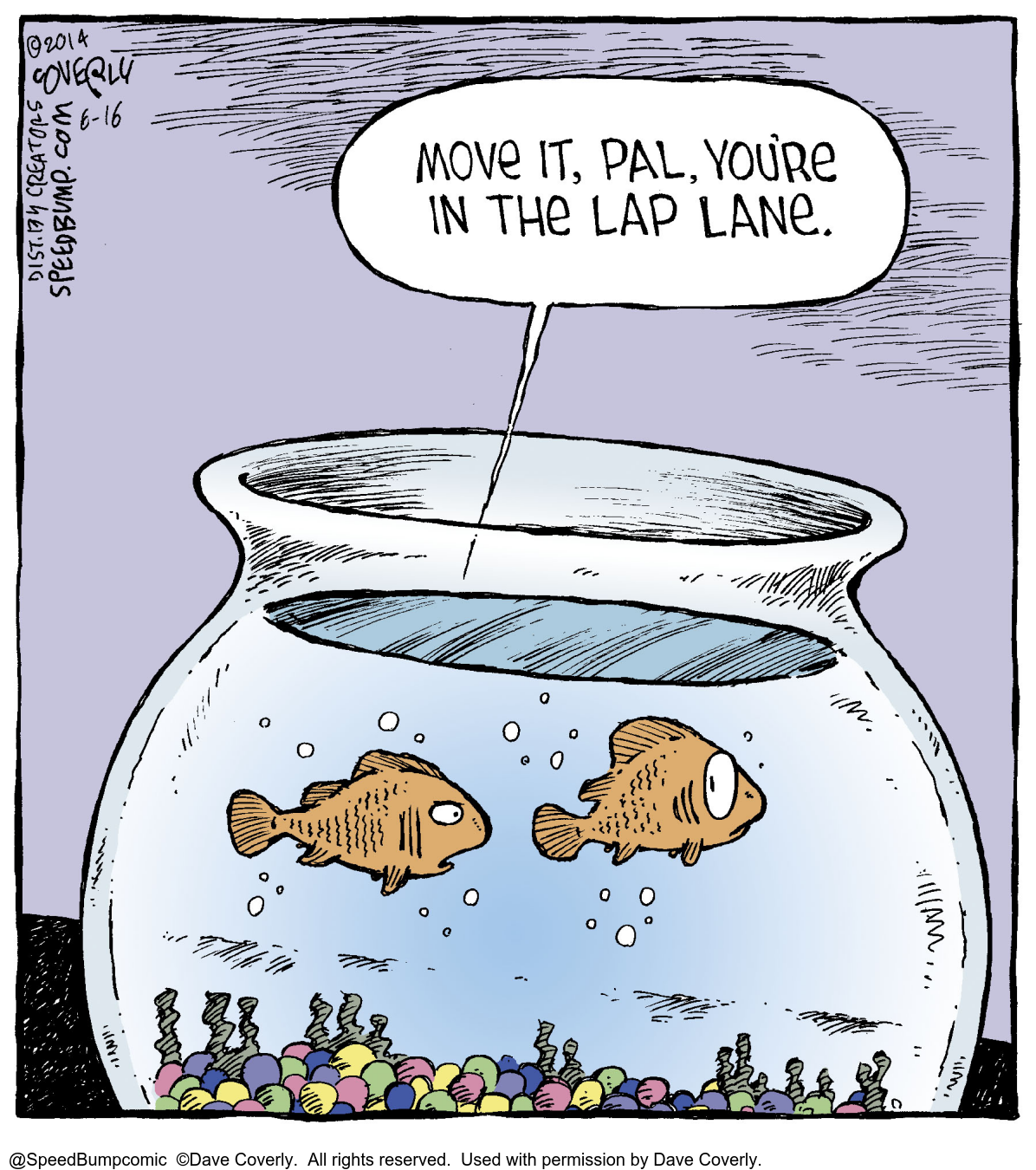 Speed Bump Comic Strip