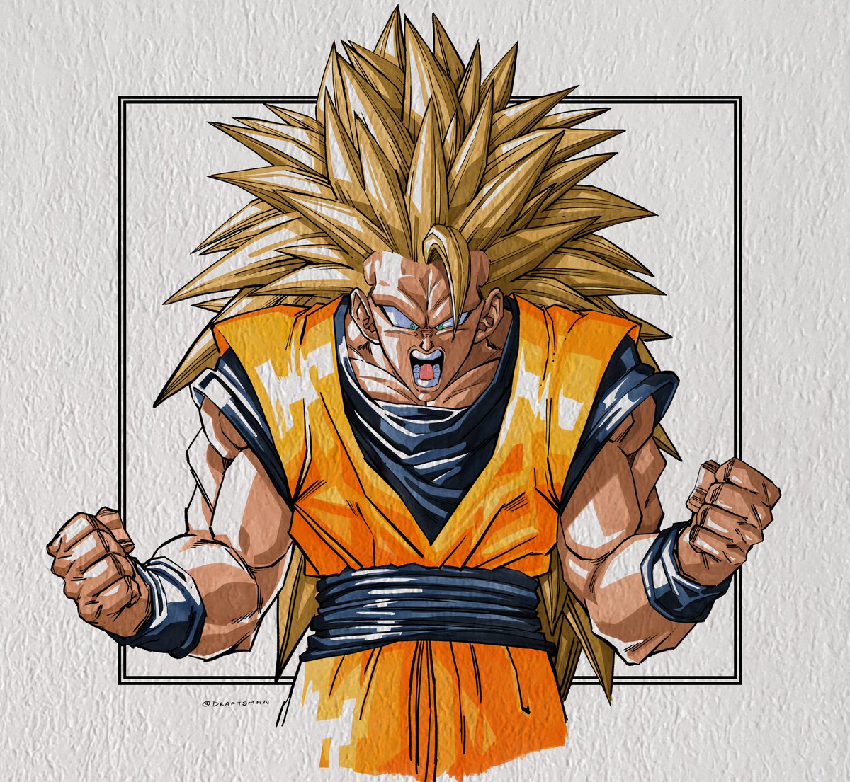 DBZ_Style_Digital_Portraits_Leisuretoons_Full_Body_Single_Character Art ...